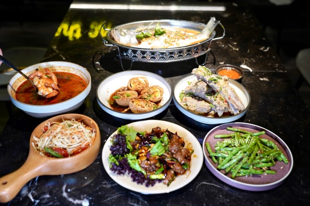 春申泰殿CHUN SHEN泰殿，台北東區餐酒館泰國菜，春申食府姐妹品牌，餐點調酒好吃推薦！大面電視牆看球賽超過癮！ – 瑪姬幸福過日子