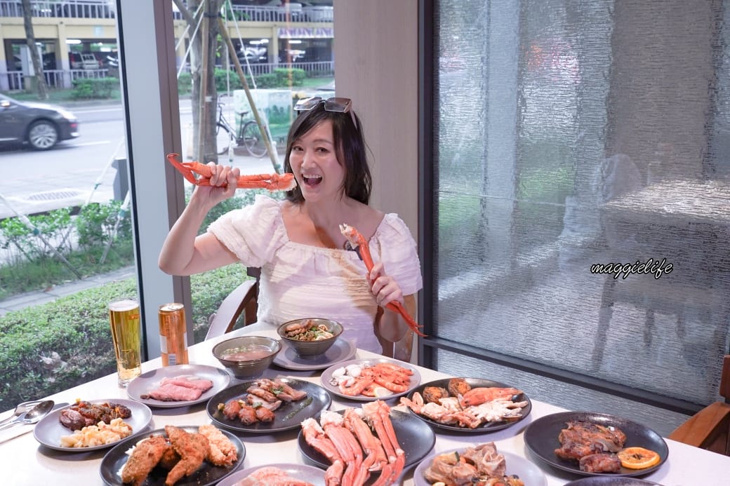 台北萬豪酒店Garden Kitchen半自助餐buffet台北吃到飽推薦，四人同行一人免費週一到週三